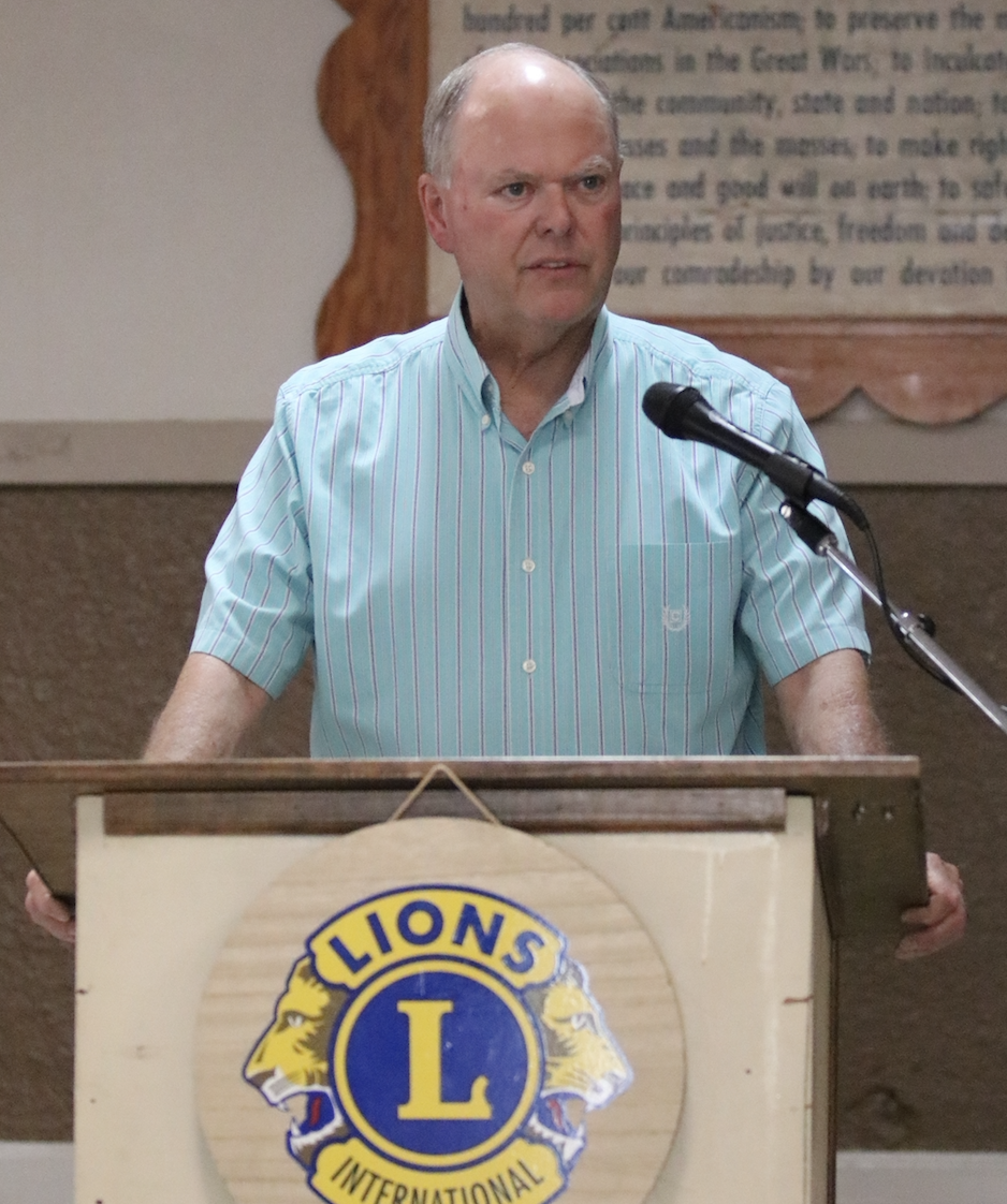 Hedrick speaks on ramp ministry at Lions Club – Minden Press-Herald
