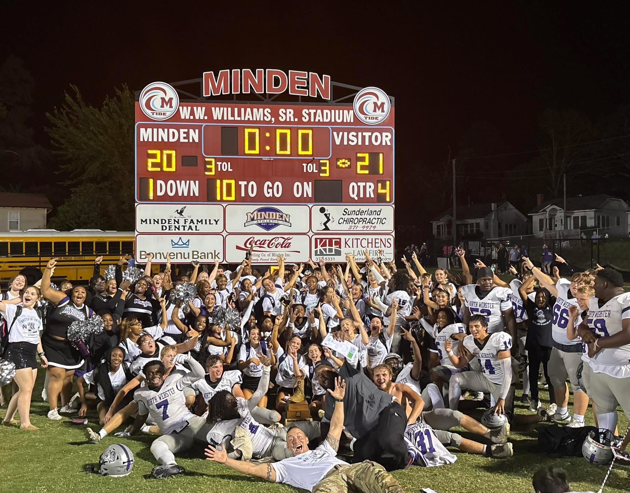 High school football: Late TD lifts North Webster past Minden – Minden ...