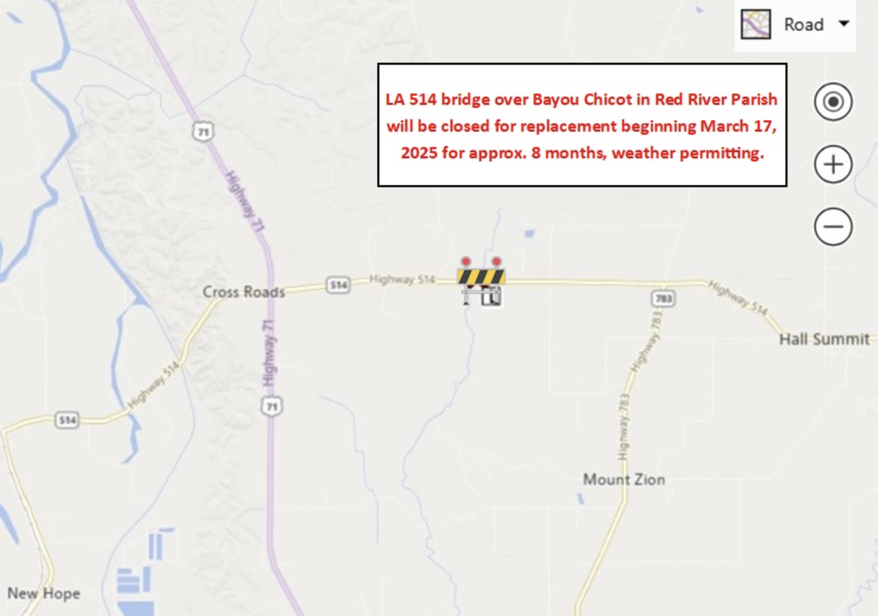 UPDATE – DOTD announces project to replace six rural bridges in Red ...