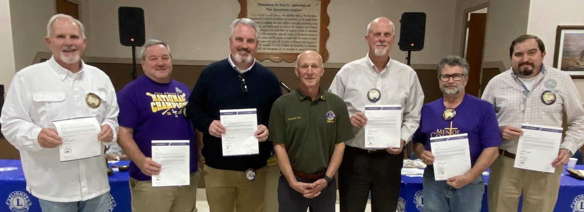 Lions Club members recognized for service milestones – Minden Press-Herald