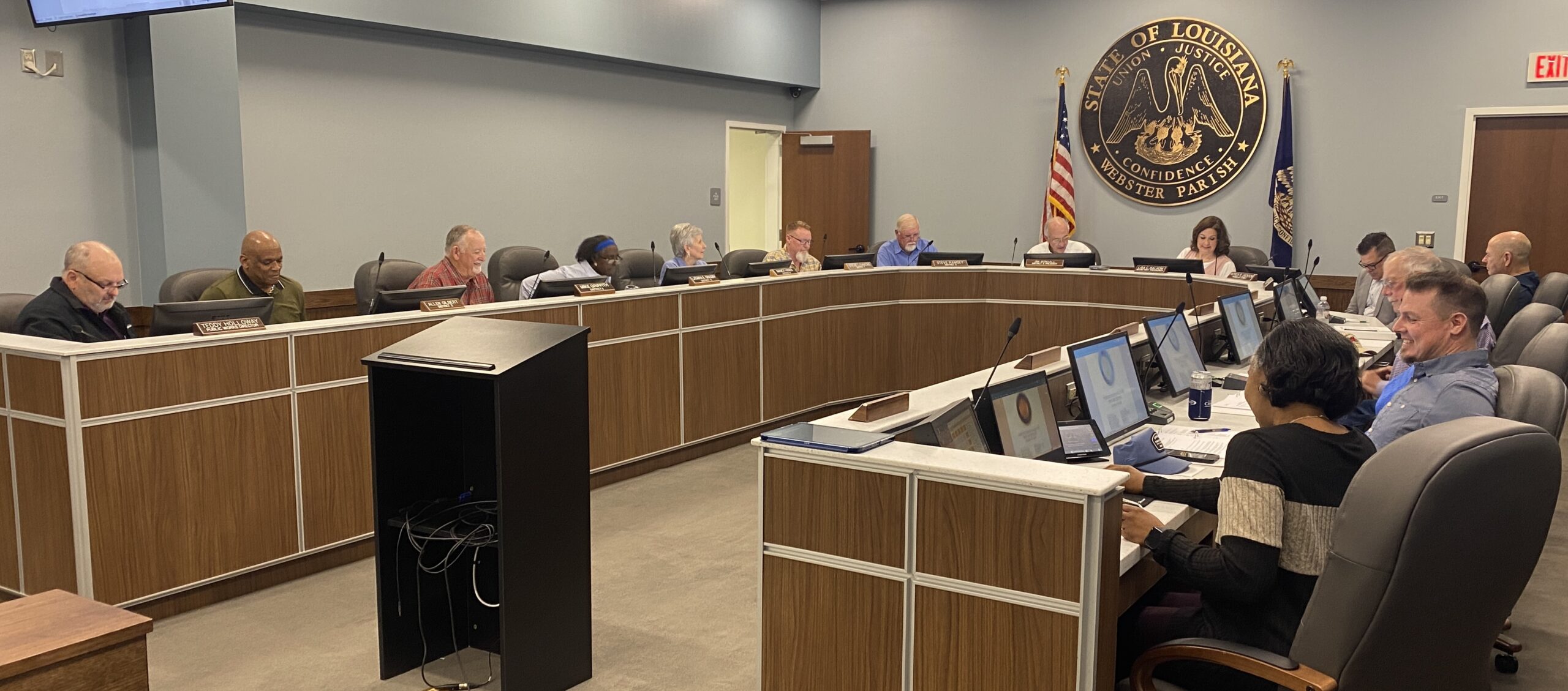 Webster Parish Police Jury re-elects officers, approves routine agenda ...